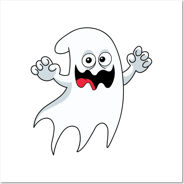 Halloween cute ghost cartoon ghost Halloween character